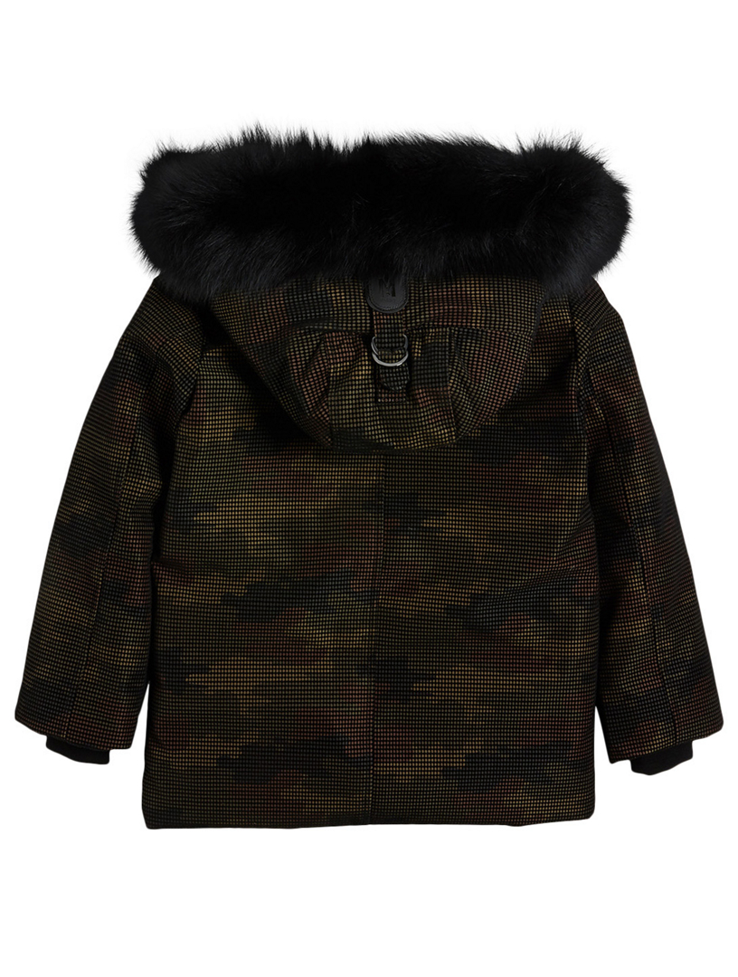 MACKAGE Jo Kids Down Coat With Fur Hood | Holt Renfrew