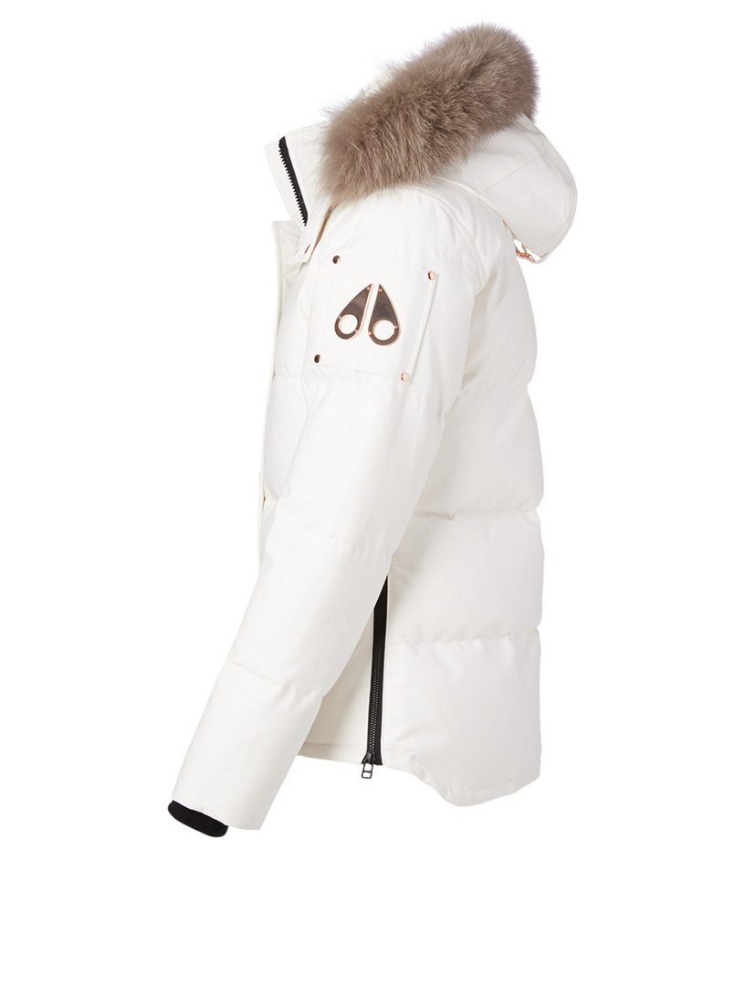 MOOSE KNUCKLES 3Q Down Jacket With Fur Hood | Holt Renfrew