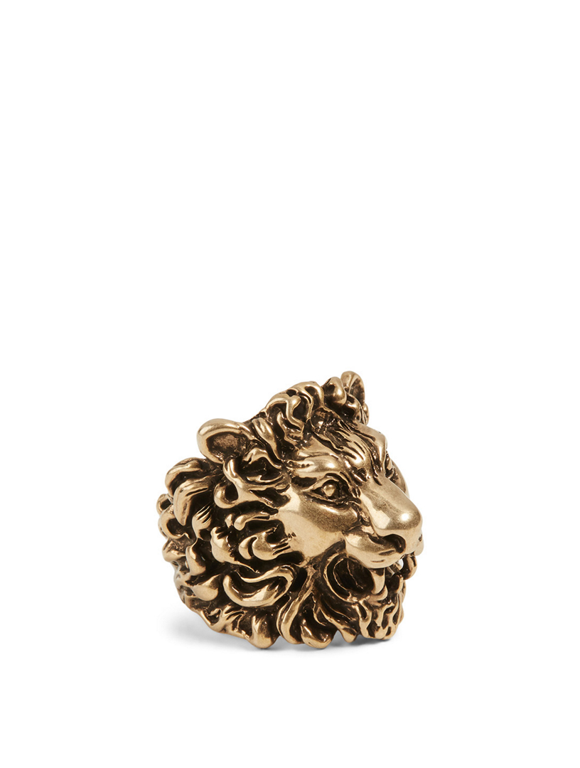 GUCCI Lion Head Ring | Holt Renfrew
