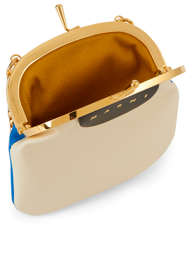 MARNI Frame Leather Chain Pouch Bag | Holt Renfrew
