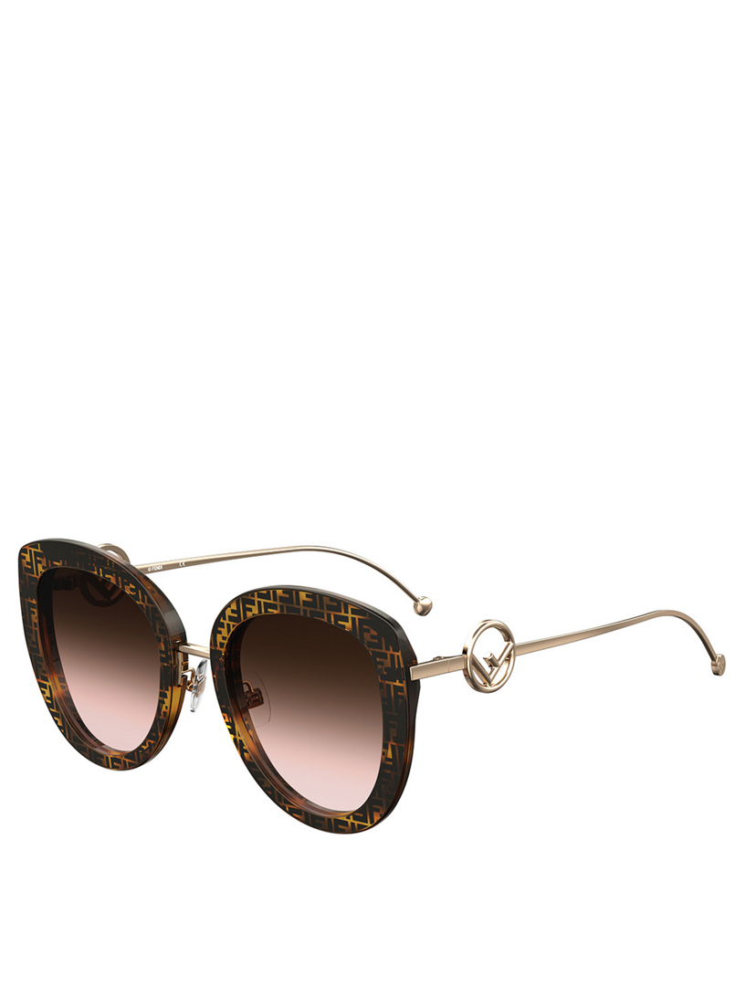 FENDI F Is Fendi Cat Eye Sunglasses | Holt Renfrew