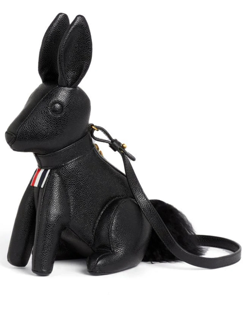 THOM BROWNE Small Leather Rabbit Bag | Holt Renfrew