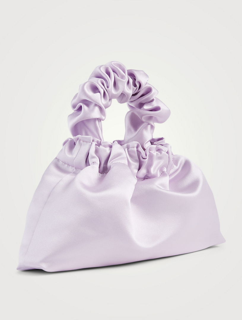 BRONZE AGE Halo Satin Scrunchie Bag | Holt Renfrew