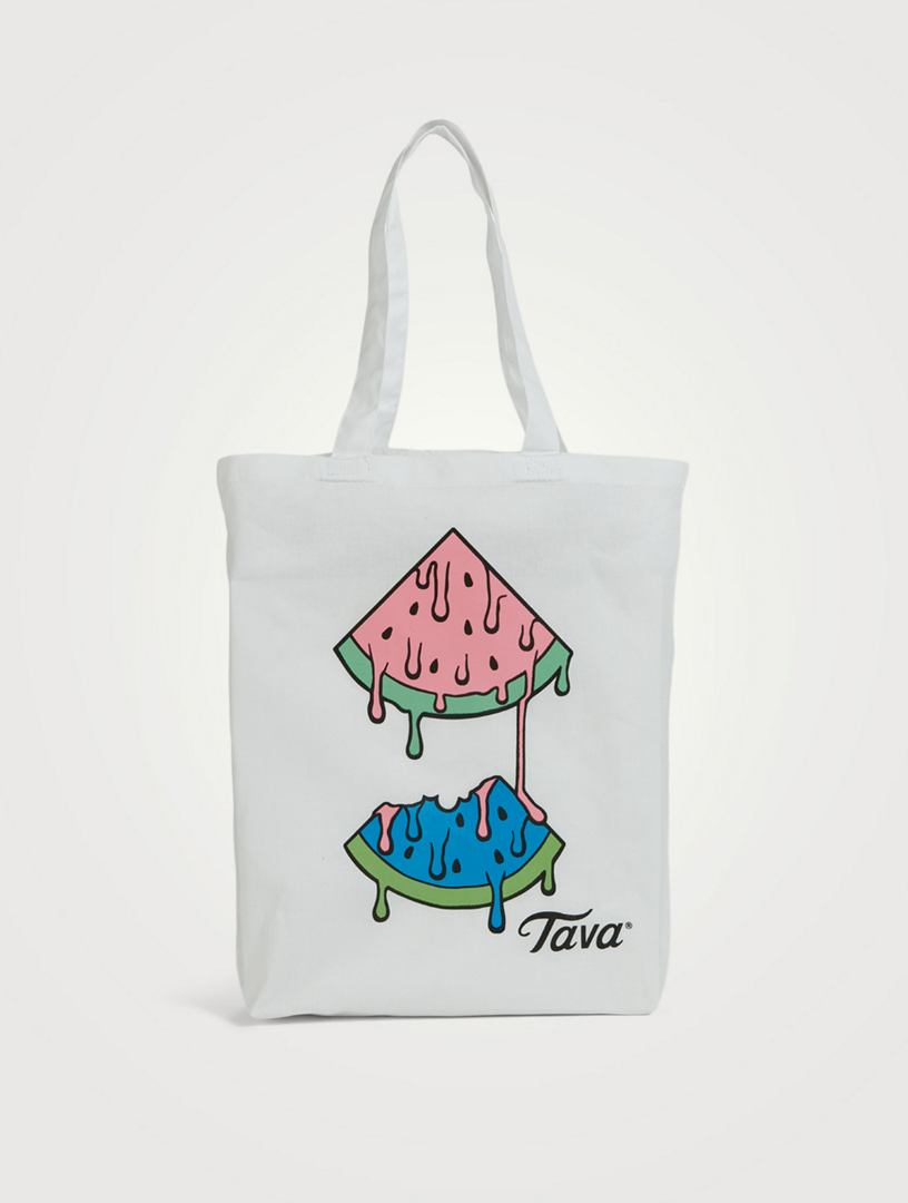TAVA Watermelon Canvas Tote Bag | Holt Renfrew