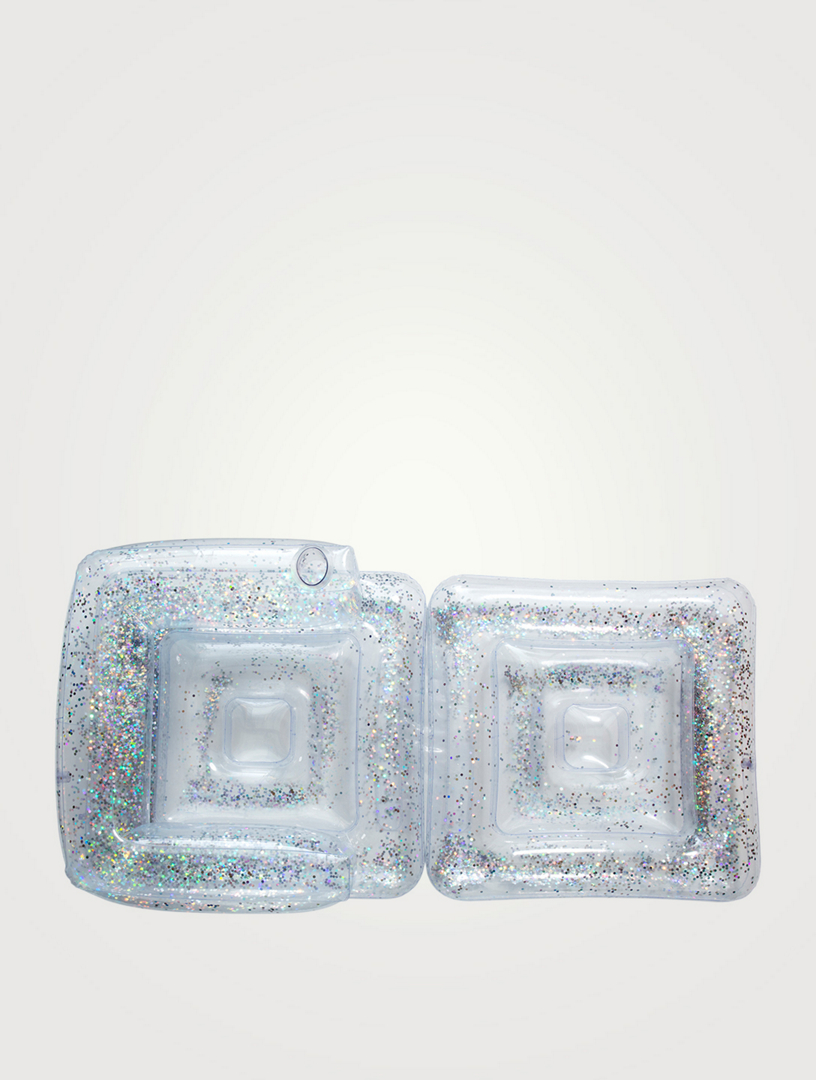 SUNNYLIFE Lilo Holographic Glitter Inflatable Chair | Holt Renfrew