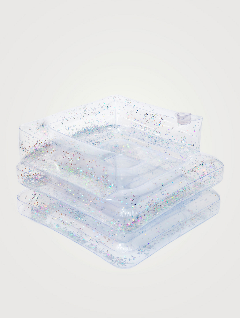 SUNNYLIFE Lilo Holographic Glitter Inflatable Chair | Holt Renfrew
