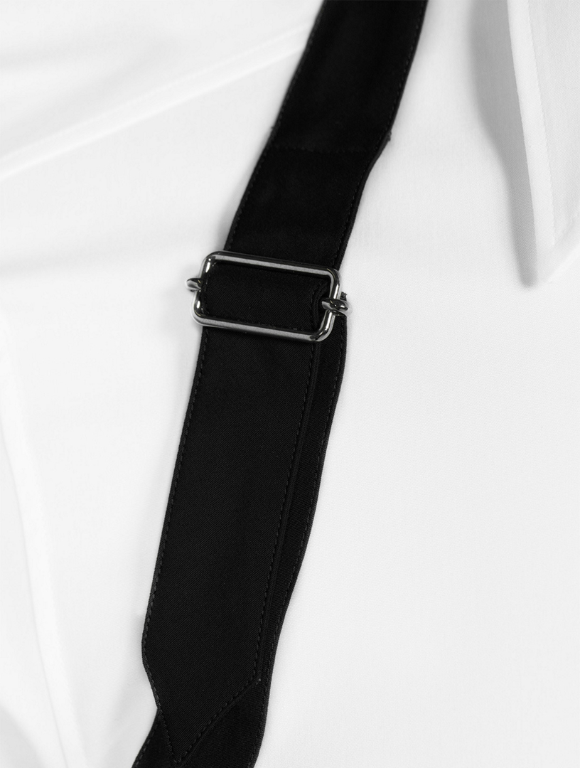 ALEXANDER MCQUEEN Cotton Stretch Harness Shirt | Holt Renfrew