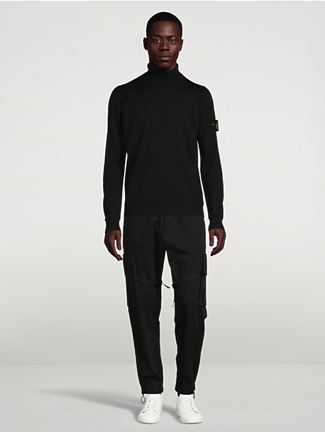 STONE ISLAND Light Pure Wool Turtleneck Sweater | Holt Renfrew STONE ISLAND Light Pure Wool Turtleneck Sweater | Holt Renfrew