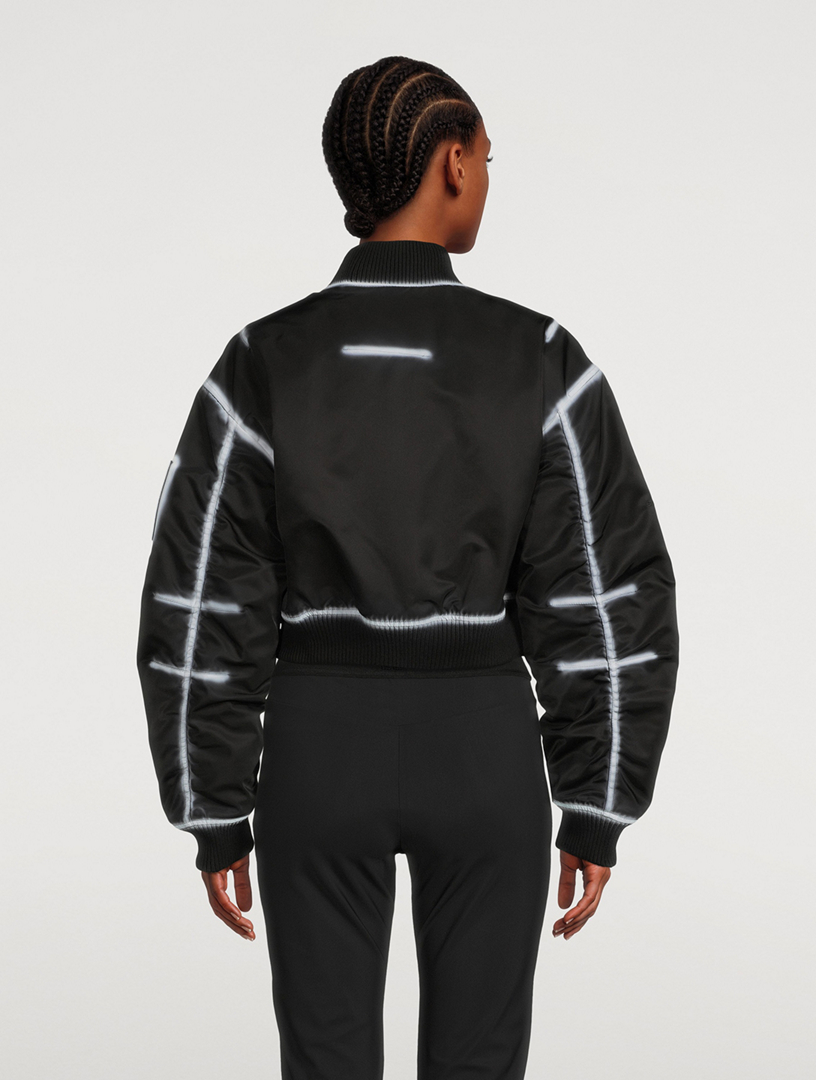 GIVENCHY Givenchy x Chito Cropped Bomber Jacket | Holt Renfrew