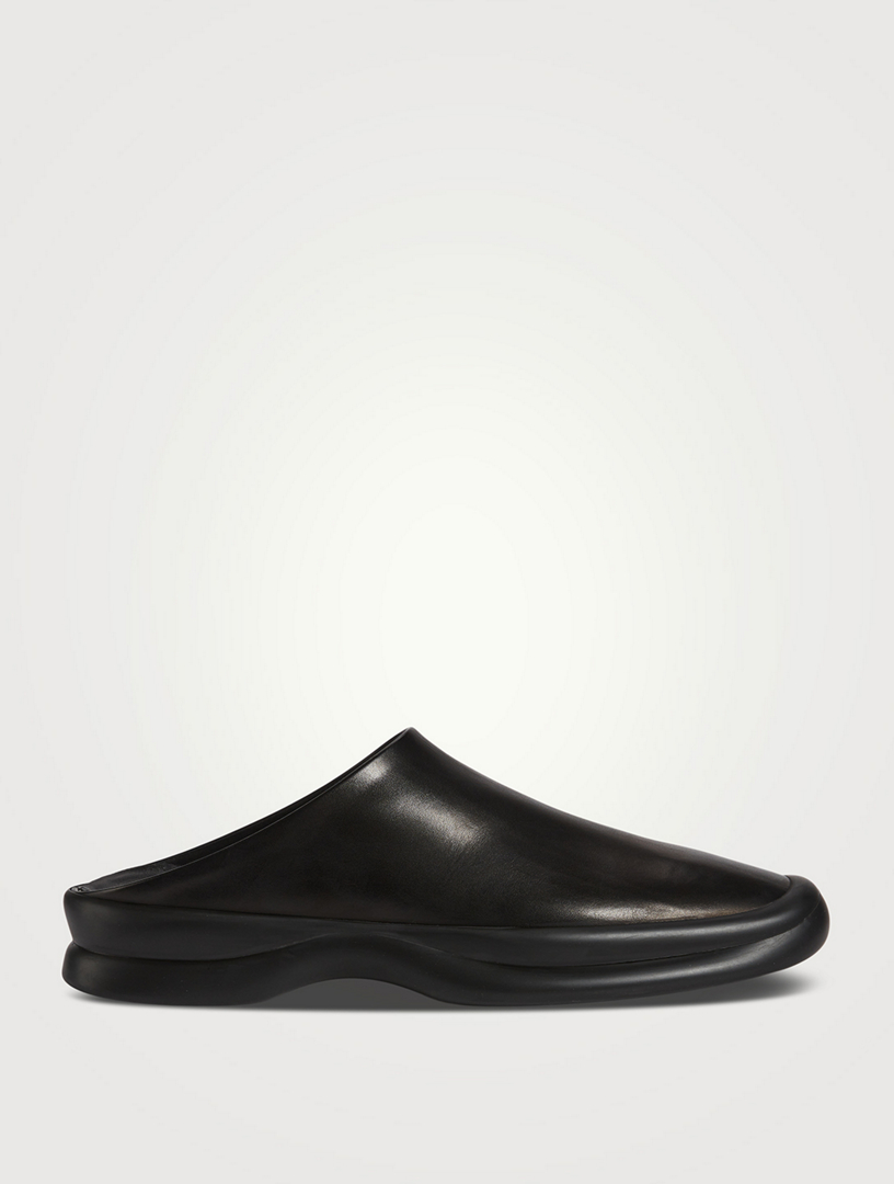 THE ROW Town Leather Clogs | Holt Renfrew