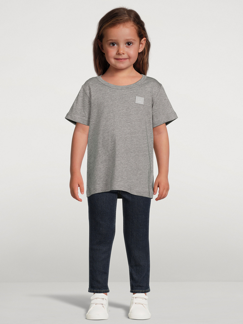ACNE STUDIOS Mini Nash Face Cotton T-Shirt | Holt Renfrew