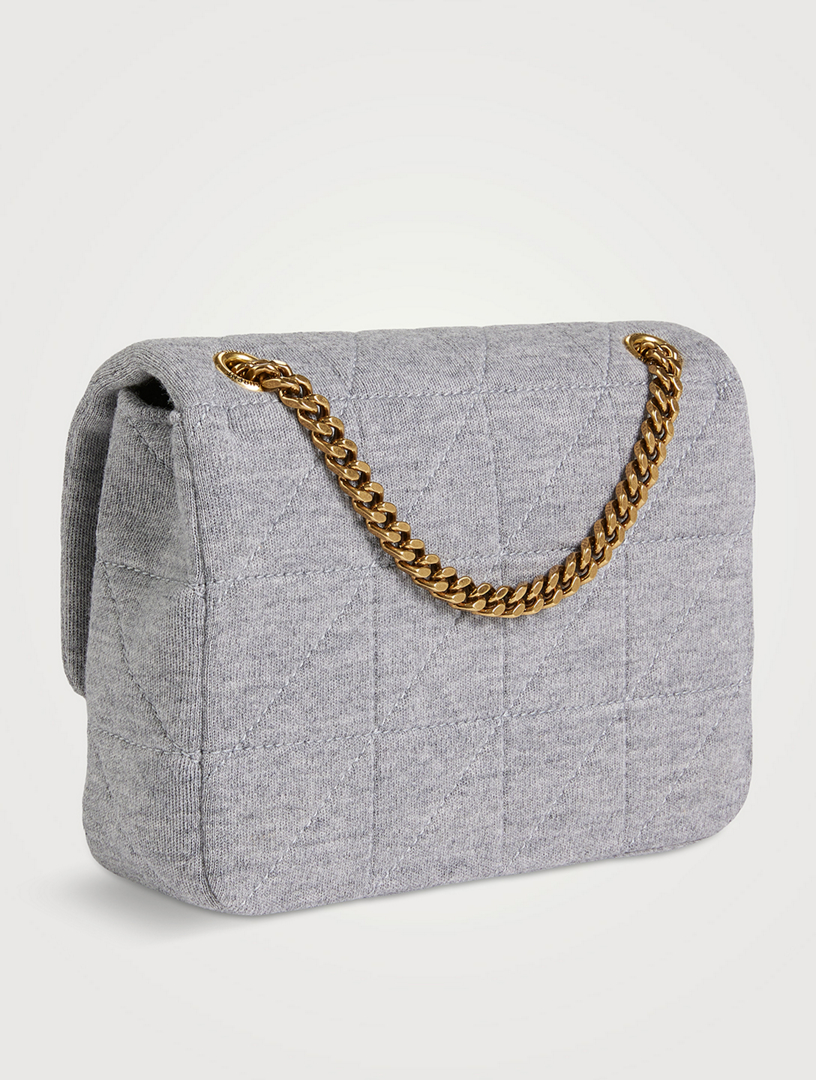 SAINT LAURENT Mini Jamie YSL Monogram Wool Bag | Holt Renfrew