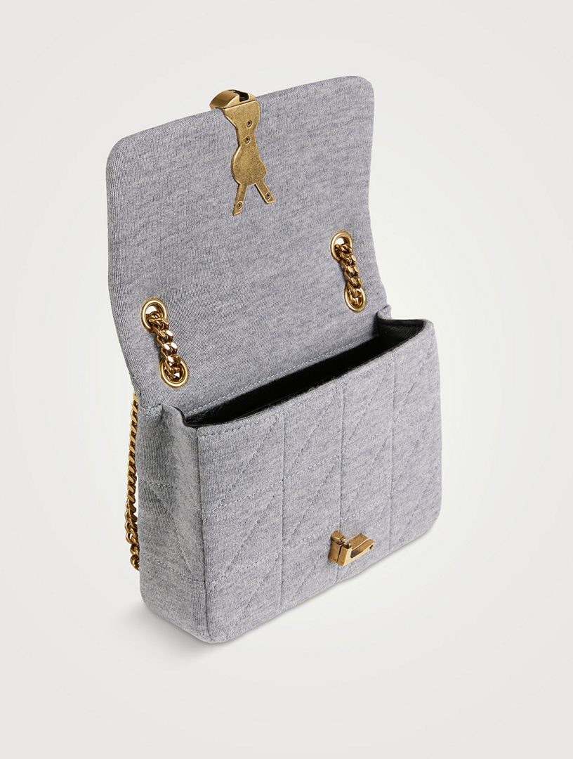 SAINT LAURENT Mini Jamie YSL Monogram Wool Bag | Holt Renfrew