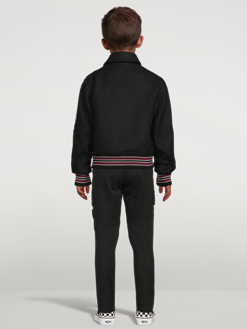 AMIRI Bones Wool-Blend Varsity Jacket | Holt Renfrew