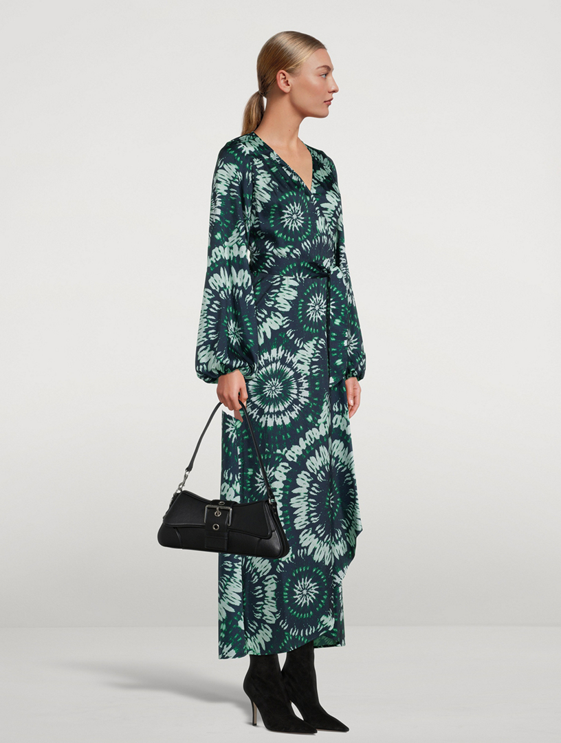 SMYTHE Wrap Dress In Mandala Print | Holt Renfrew