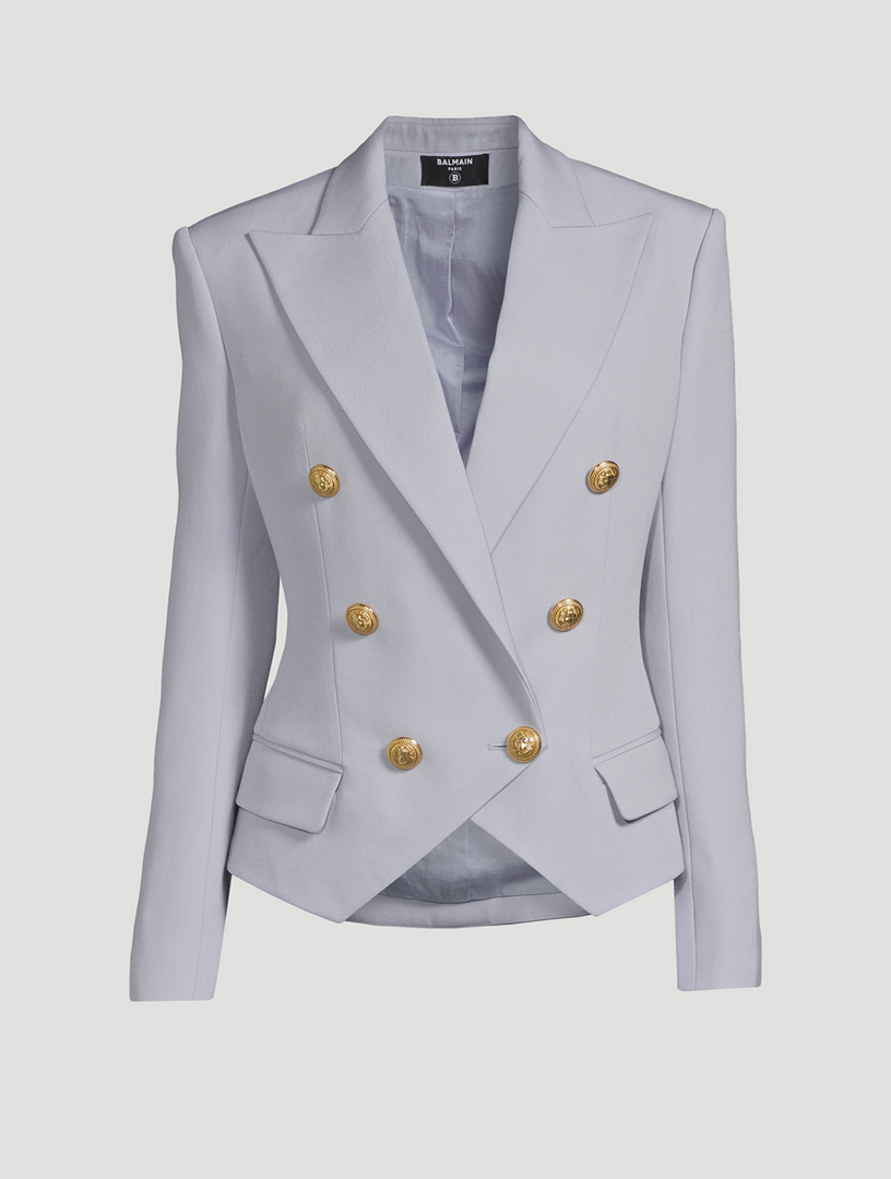BALMAIN Double-Breasted Short Jacket | Holt Renfrew