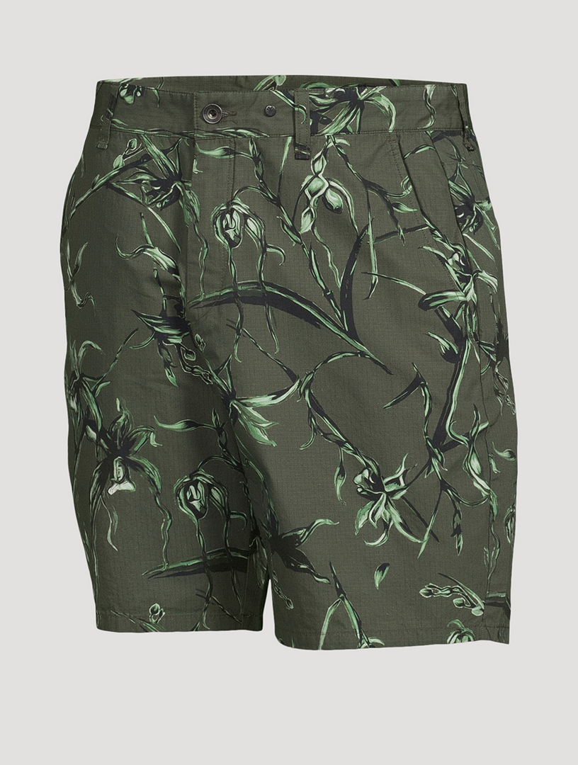 RAG & BONE Perry Cotton Ripstop Slim-Fit Shorts | Holt Renfrew