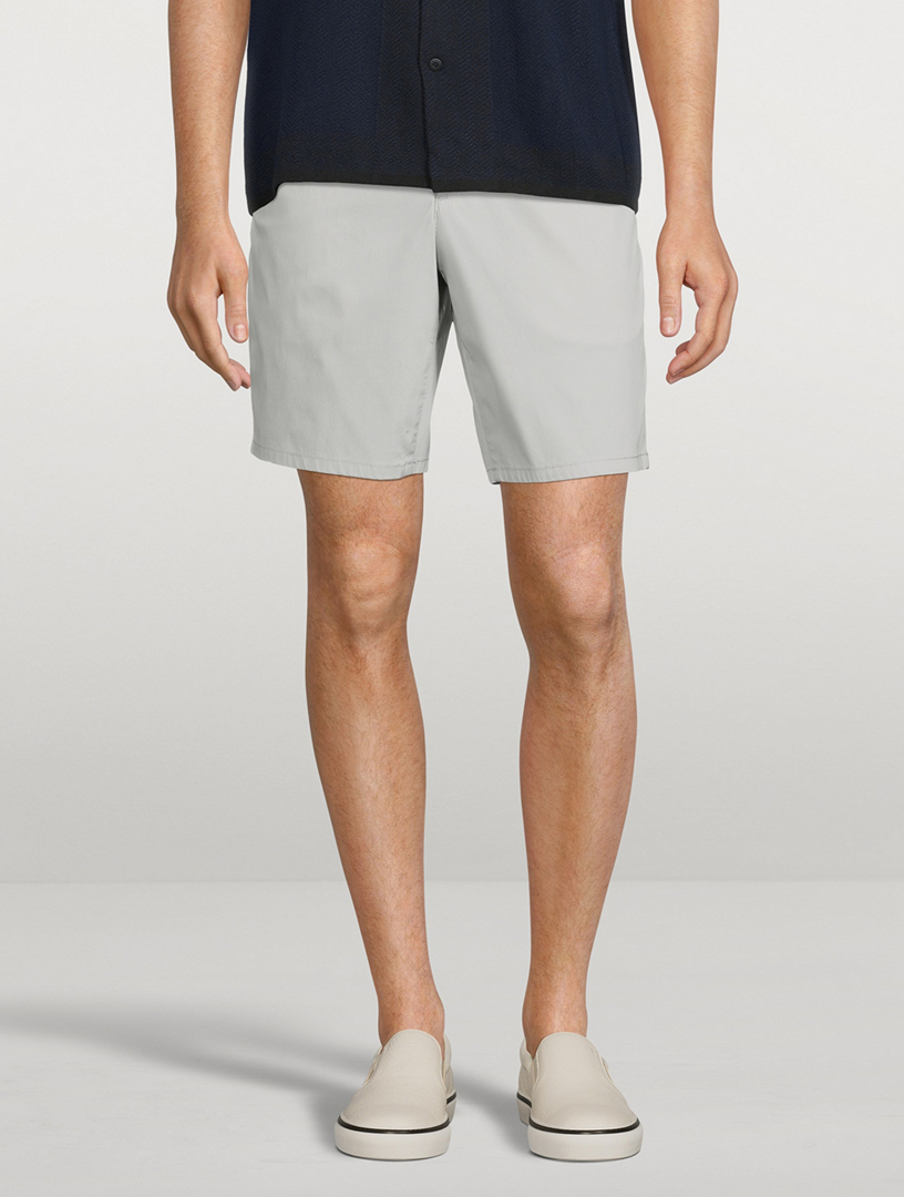 RAG & BONE Perry Cotton Paperweight Slim-Fit Chino Shorts | Holt Renfrew