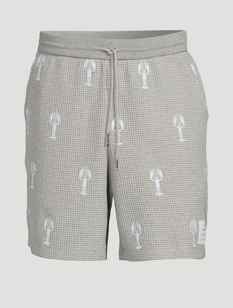 THOM BROWNE Lobster Mid-Thigh Summer Shorts | Holt Renfrew