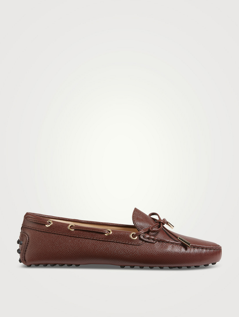TOD'S Gommino Leather Driving Shoes | Holt Renfrew