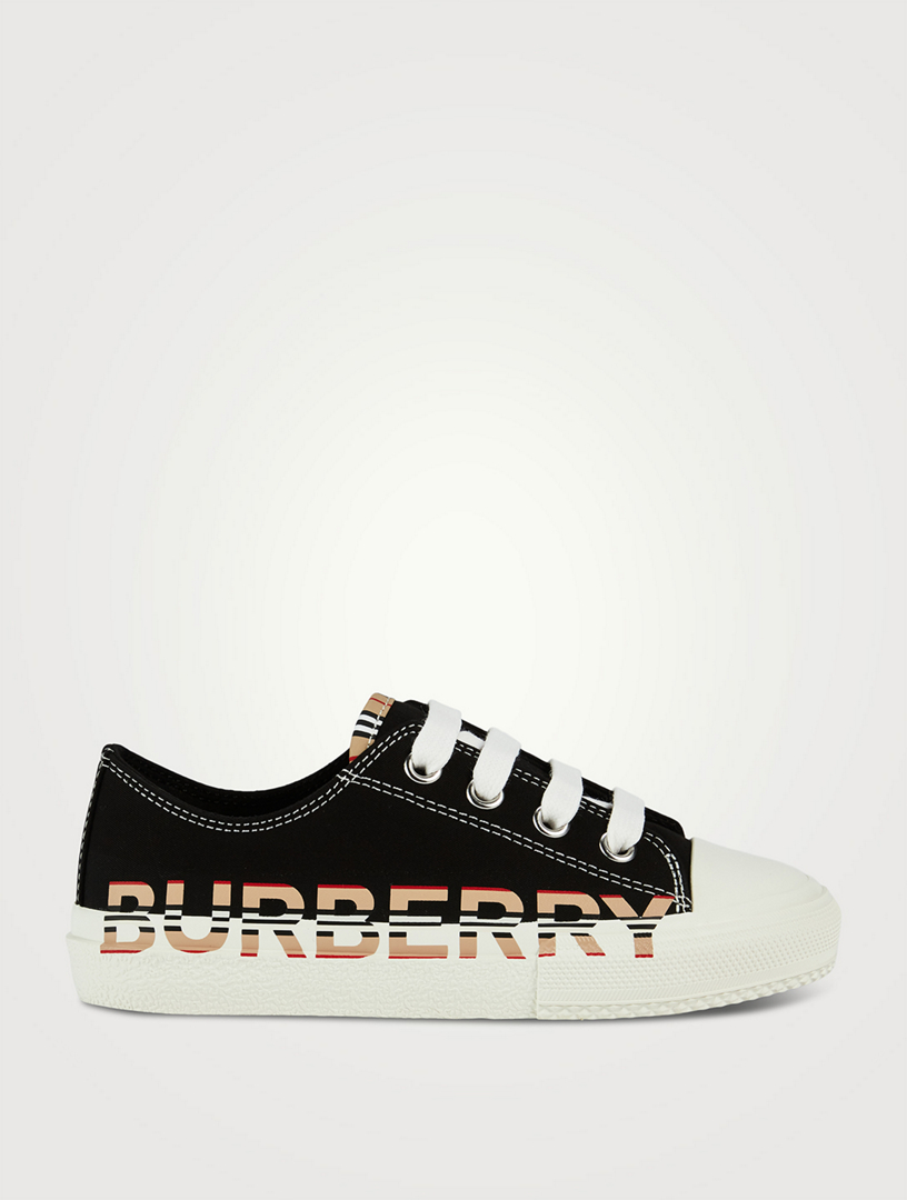 Burberry sneakers kids black store
