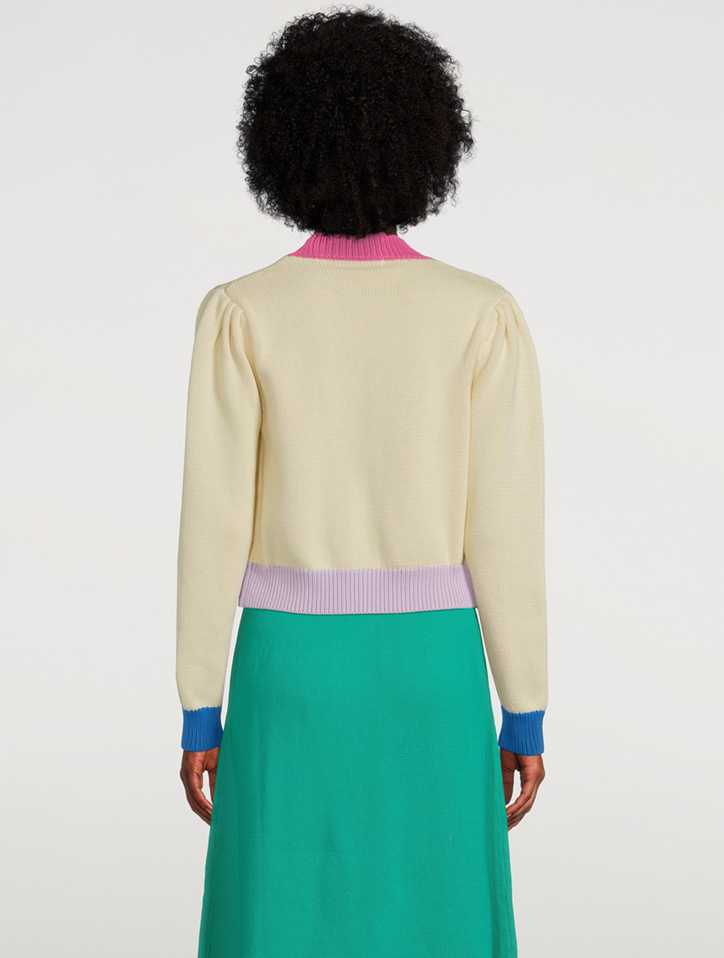 OLIVIA RUBIN Kim Cropped Cardigan | Holt Renfrew