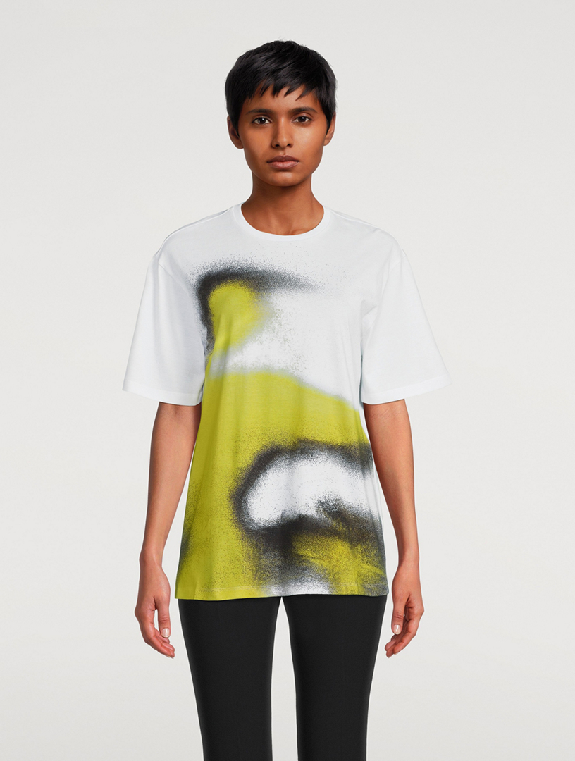 ALEXANDER MCQUEEN Mushroom Spores T-Shirt | Holt Renfrew