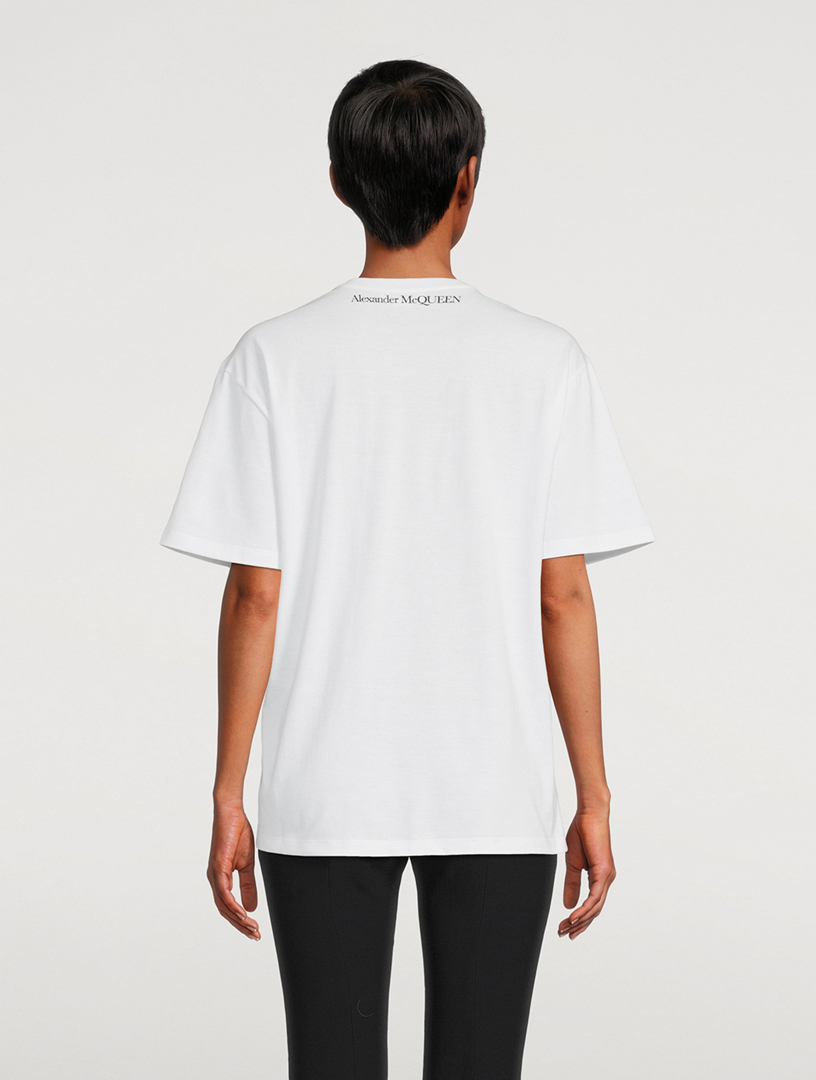 ALEXANDER MCQUEEN Mushroom Spores T-Shirt | Holt Renfrew