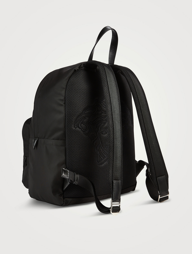 VERSACE Medusa Nylon Backpack | Holt Renfrew