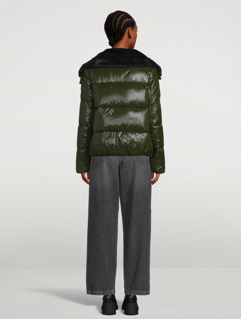 SAVE THE DUCK Moma Faux Fur-Trimmed Puffer Jacket | Holt Renfrew