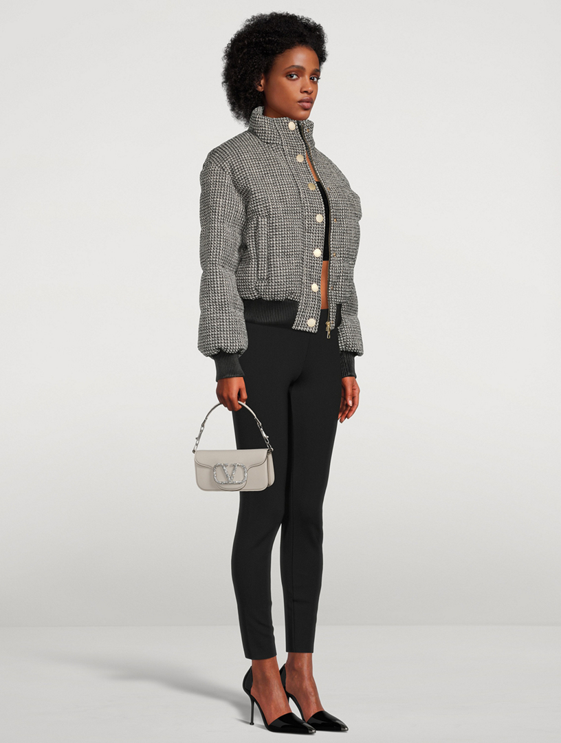 NICOLE BENISTI Brooklyn Tweed Down Bomber Jacket | Holt Renfrew