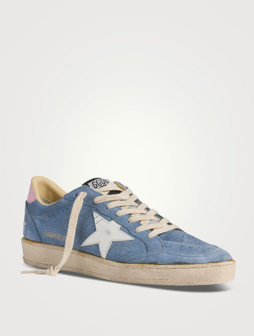 GOLDEN GOOSE Ball Star Suede Sneakers | Holt Renfrew