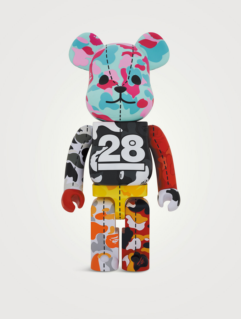 BEARBRICK BAPE R Camo 28th Anniversary 3 1000 Be rbrick Holt Renfrew