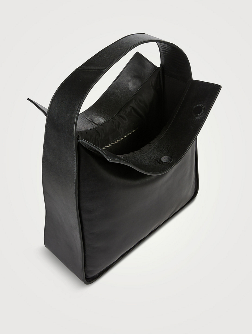 STAND STUDIO Richie Leather Shoulder Bag | Holt Renfrew