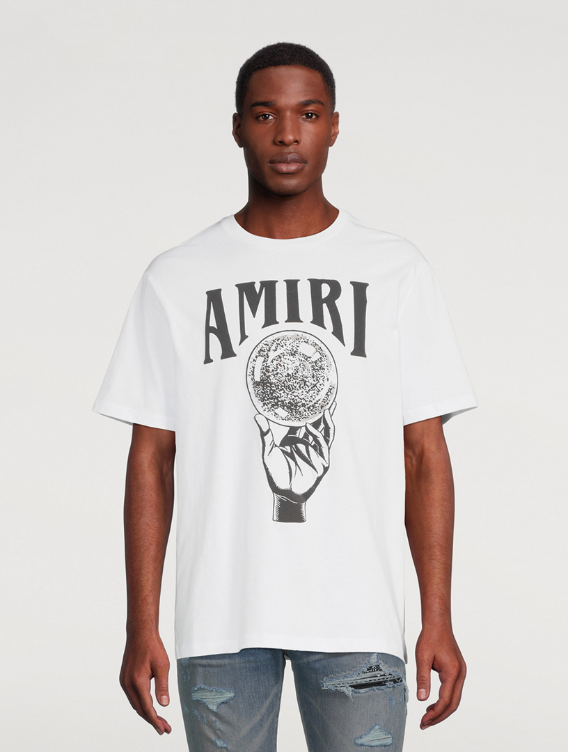AMIRI Crystal Ball Cotton T-Shirt | Holt Renfrew