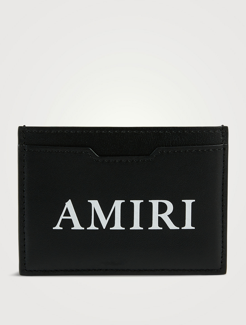 AMIRI Leather Logo Card Case | Holt Renfrew