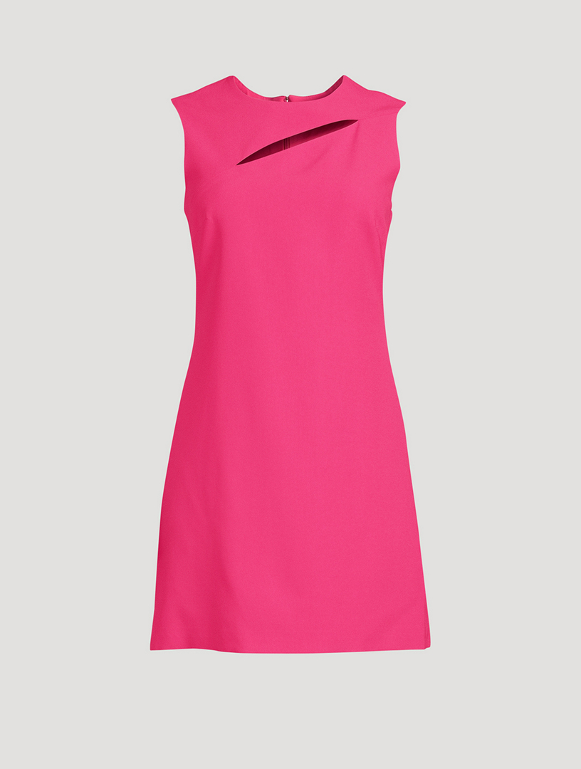 VERSACE Slashed Mini Dress | Holt Renfrew