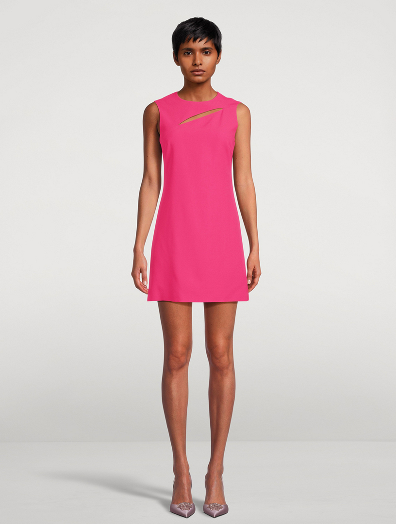VERSACE Slashed Mini Dress | Holt Renfrew