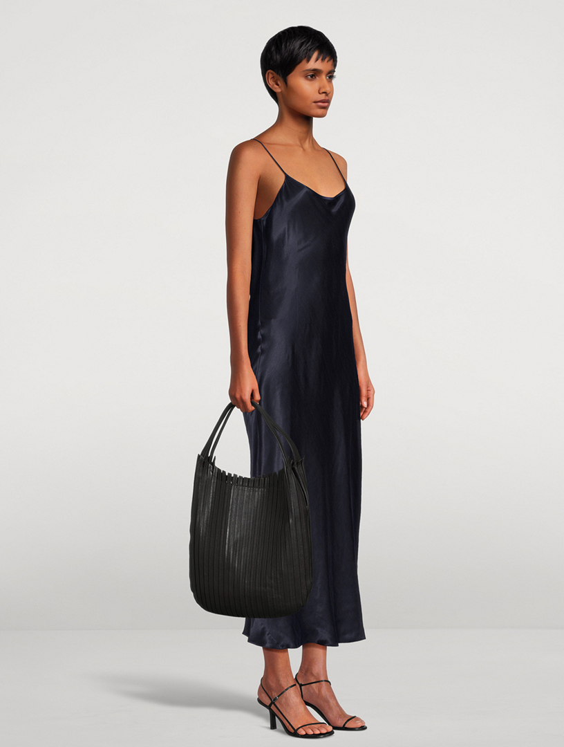 THE ROW Noah Leather Shoulder Bag | Holt Renfrew
