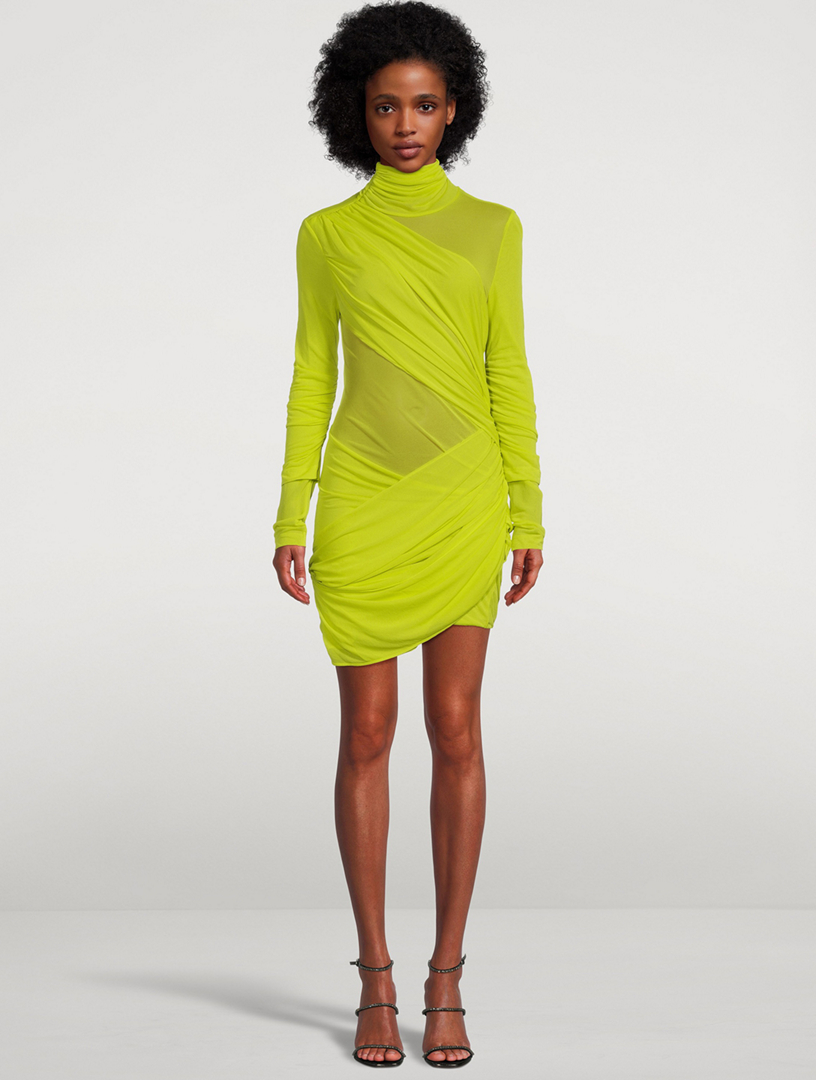 GAUGE81 Ula Draped Mini Dress | Holt Renfrew