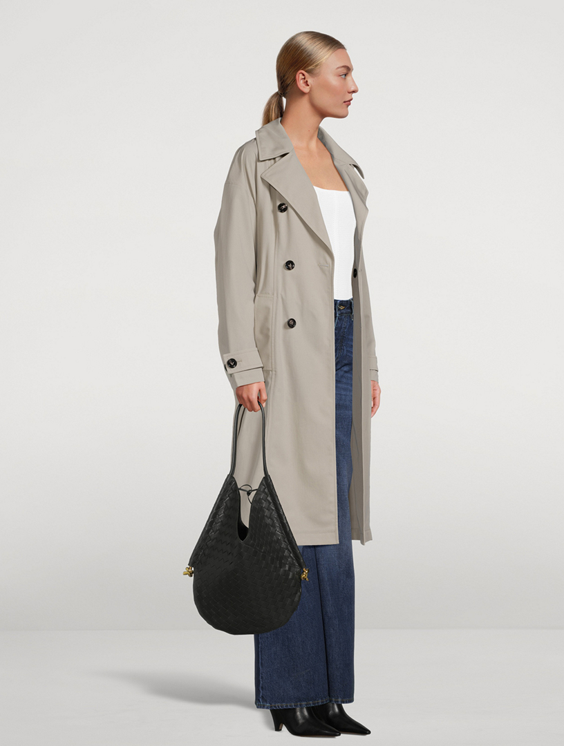 BOTTEGA VENETA Medium Solstice Intrecciato Leather Shoulder Bag | Holt Renfrew