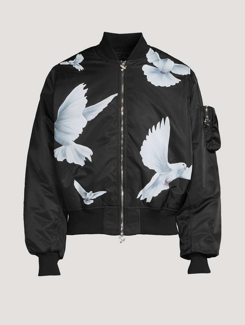 3.PARADIS Freedom Doves MA-1 Bomber Jacket | Holt Renfrew