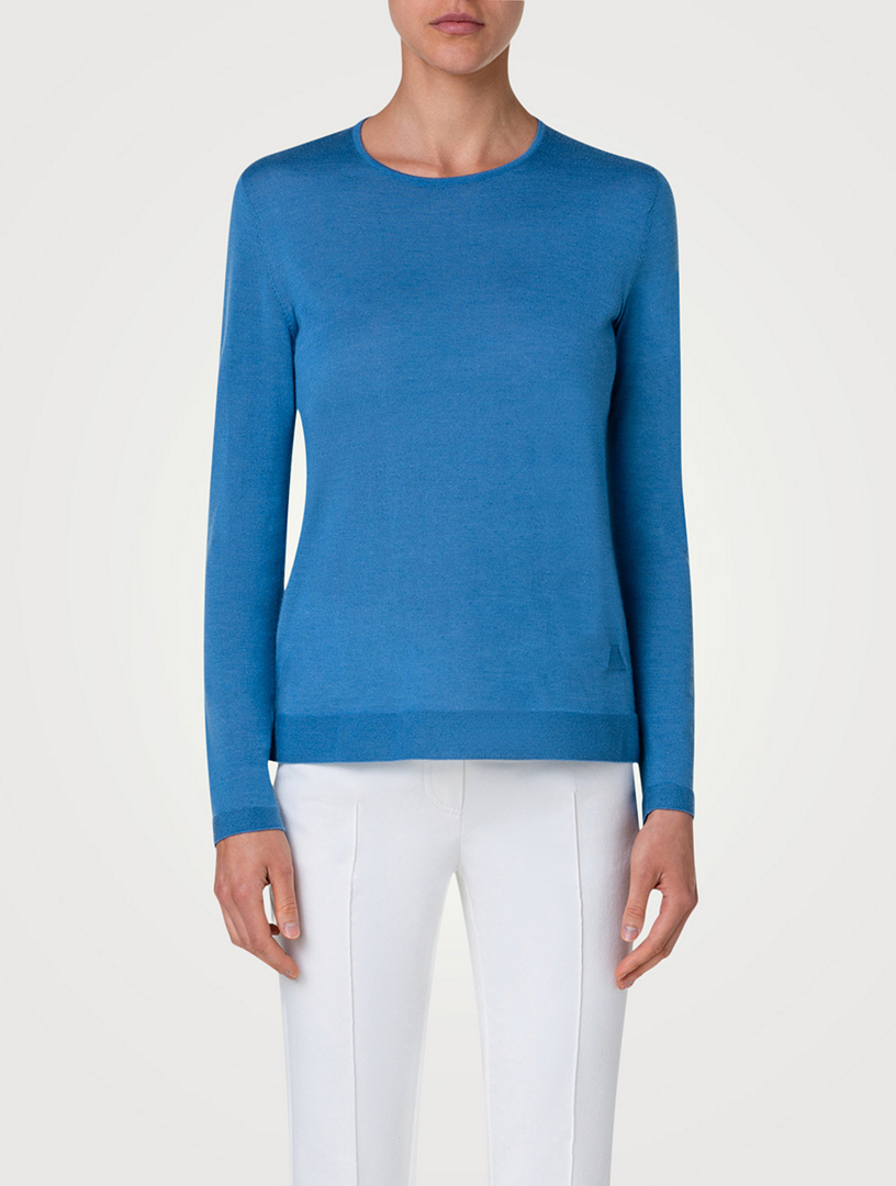 AKRIS Seamless Cashmere And Silk Sweater | Holt Renfrew