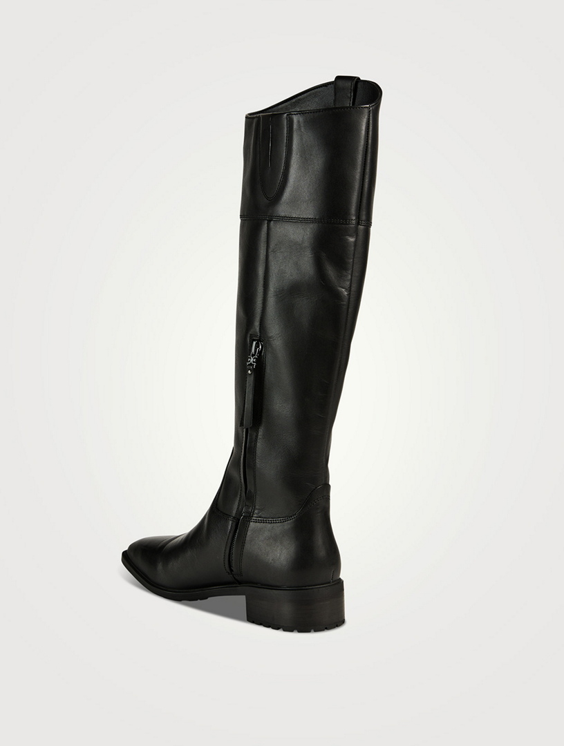 SAM EDELMAN Drina Leather Riding Boots | Holt Renfrew