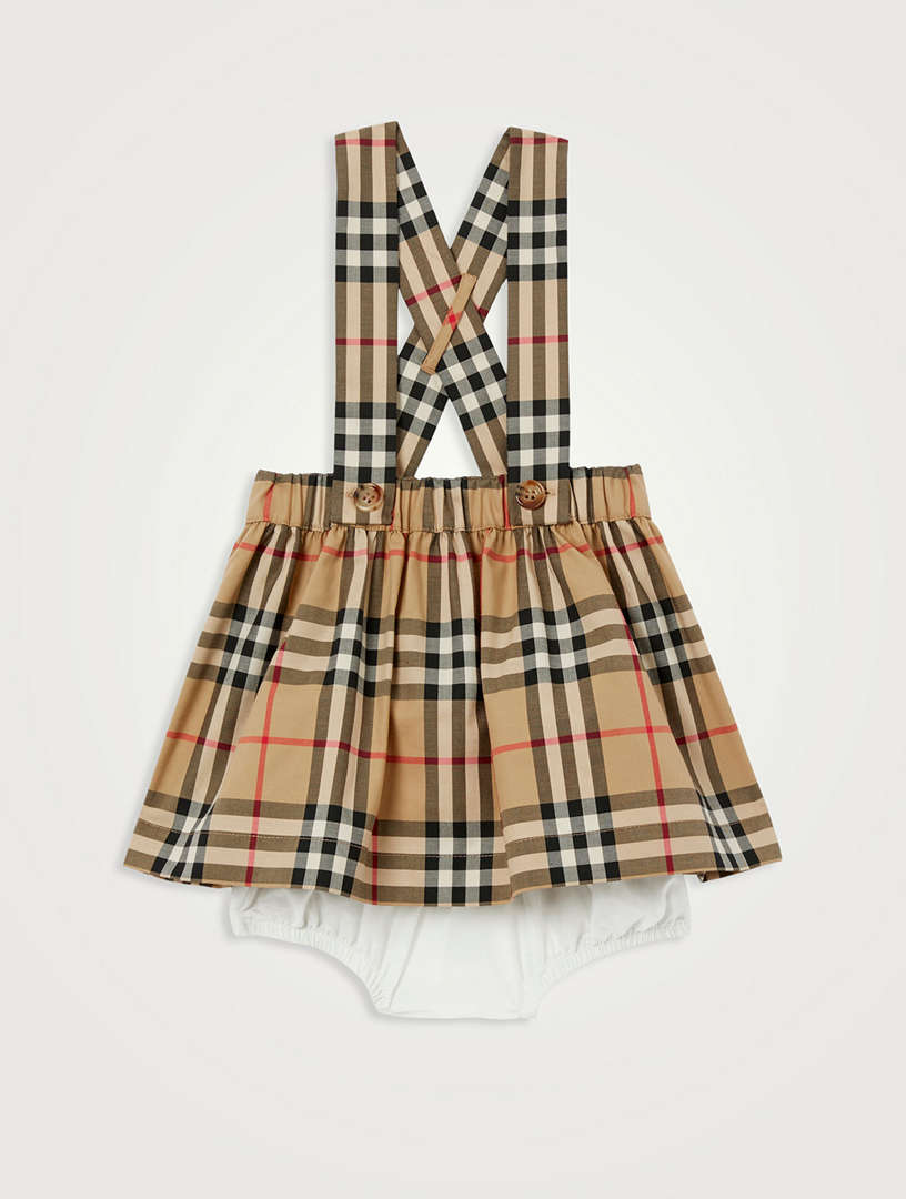BURBERRY Three-Piece Check Baby Gift Set | Holt Renfrew
