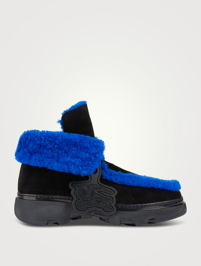 Shearling Burberry Creeper