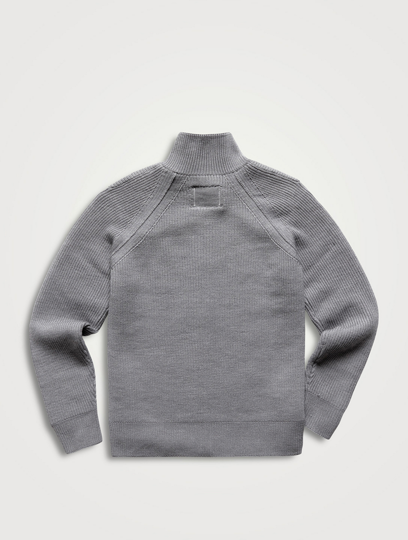 REIGNING CHAMP Vinnie Merino Wool Track Jacket | Holt Renfrew