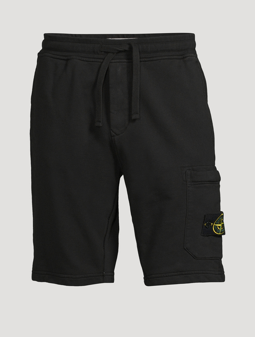 STONE ISLAND Cotton Fleece Shorts | Holt Renfrew