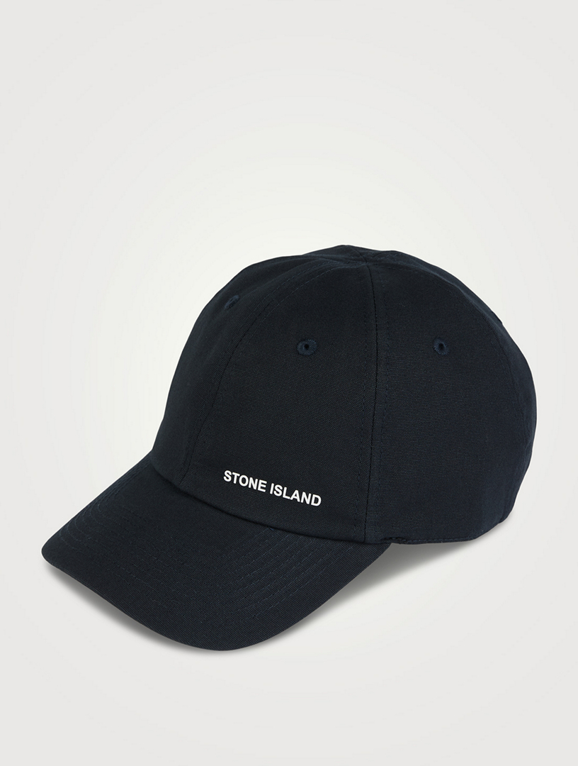 STONE ISLAND Canvas Cotton Baseball Cap | Holt Renfrew