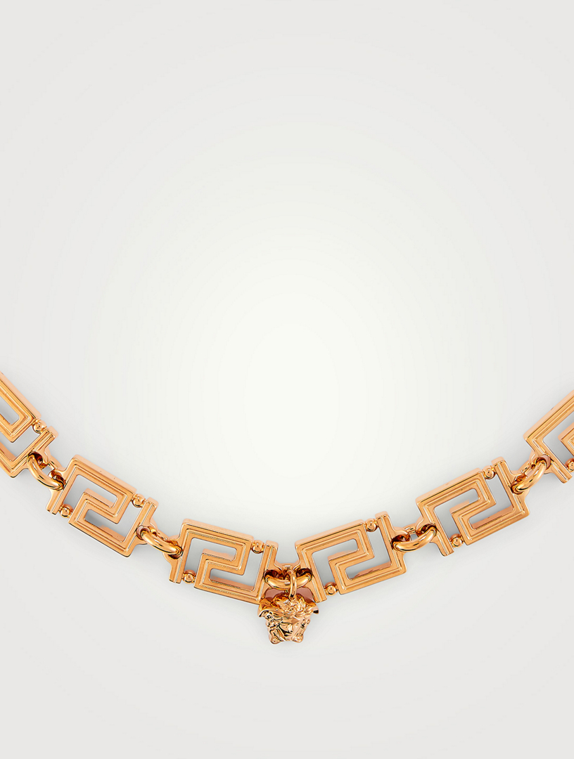 VERSACE Greca Necklace | Holt Renfrew